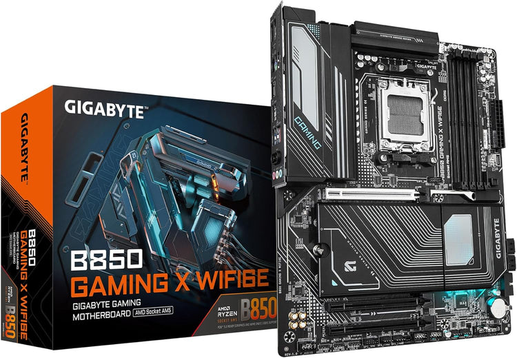 GIGABYTE B850 Gaming X WIFI6E AMD AM5 LGA 1718 Motherboard, ATX, DDR5 ...